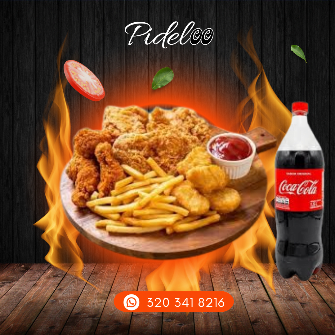 Pollo broaster Lisboa Suba *pollos a domicilio - rapientrega ...